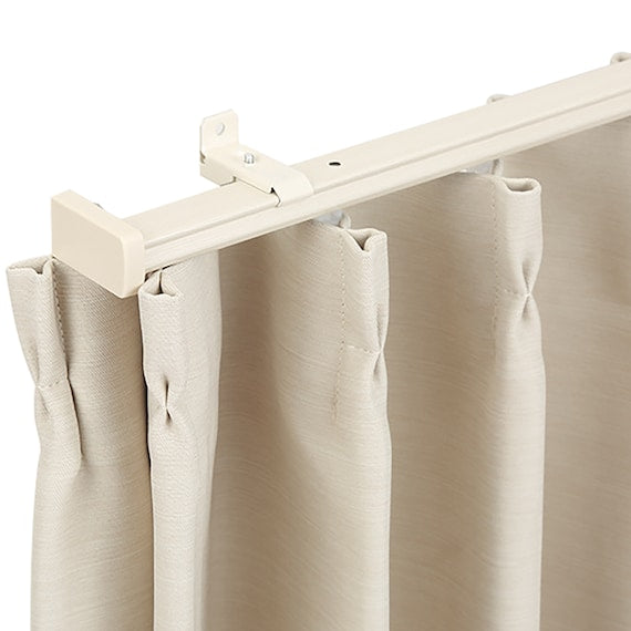 VEINED CURTAIN RAIL KR3 WH 3M/S