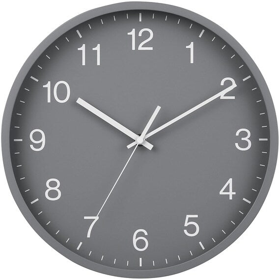 Wall Clock Simple 31SW-GY