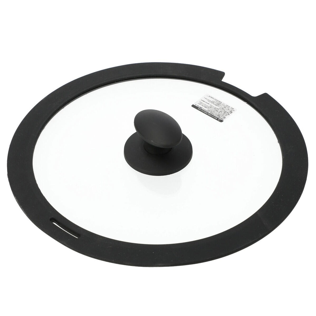 SILICONE-RIMMED GLASS LID FOR TORERU SERIES (28CM)